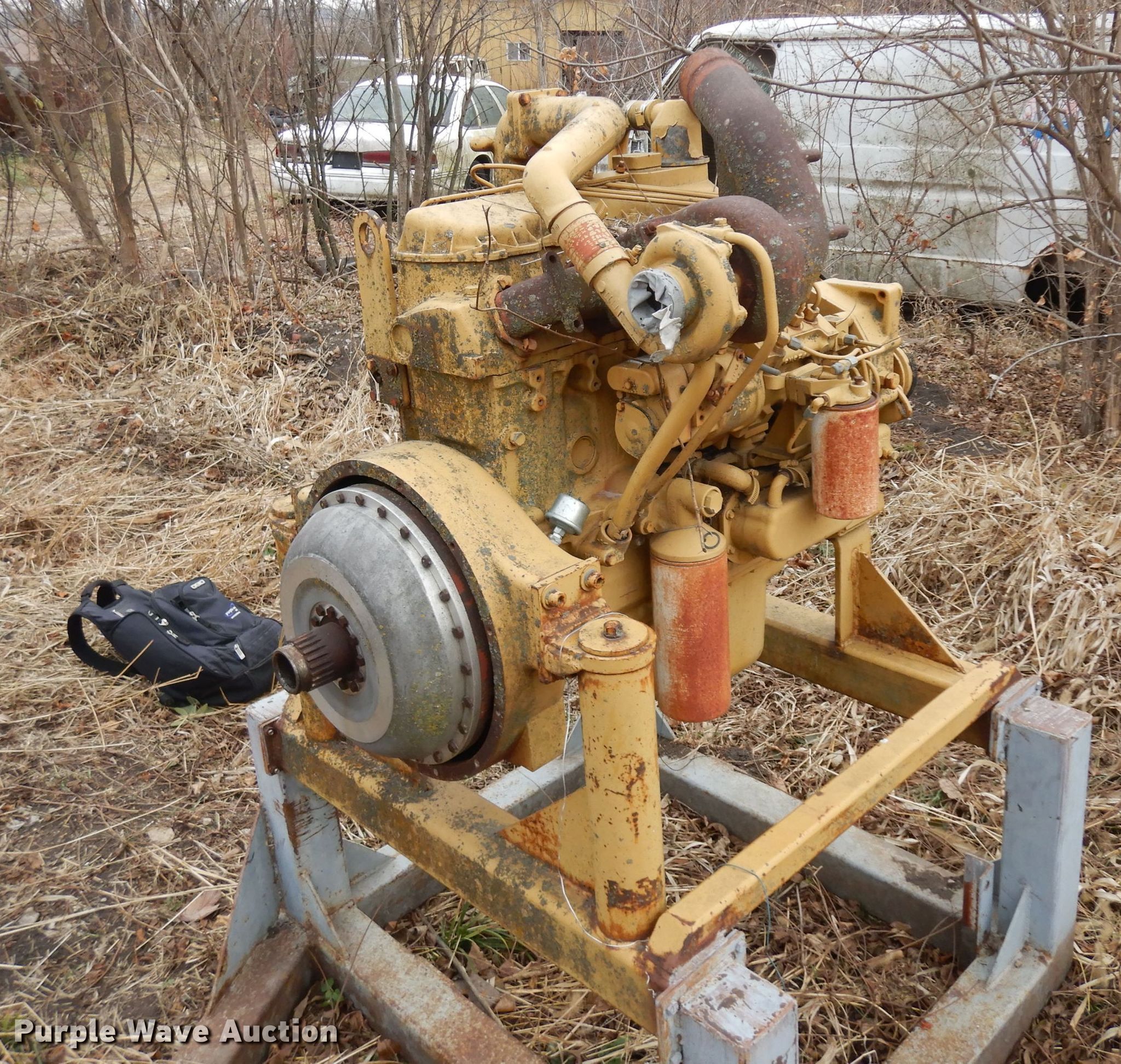 Caterpillar four cylinder diesel engine in Topeka, KS | Item EY9160 ...