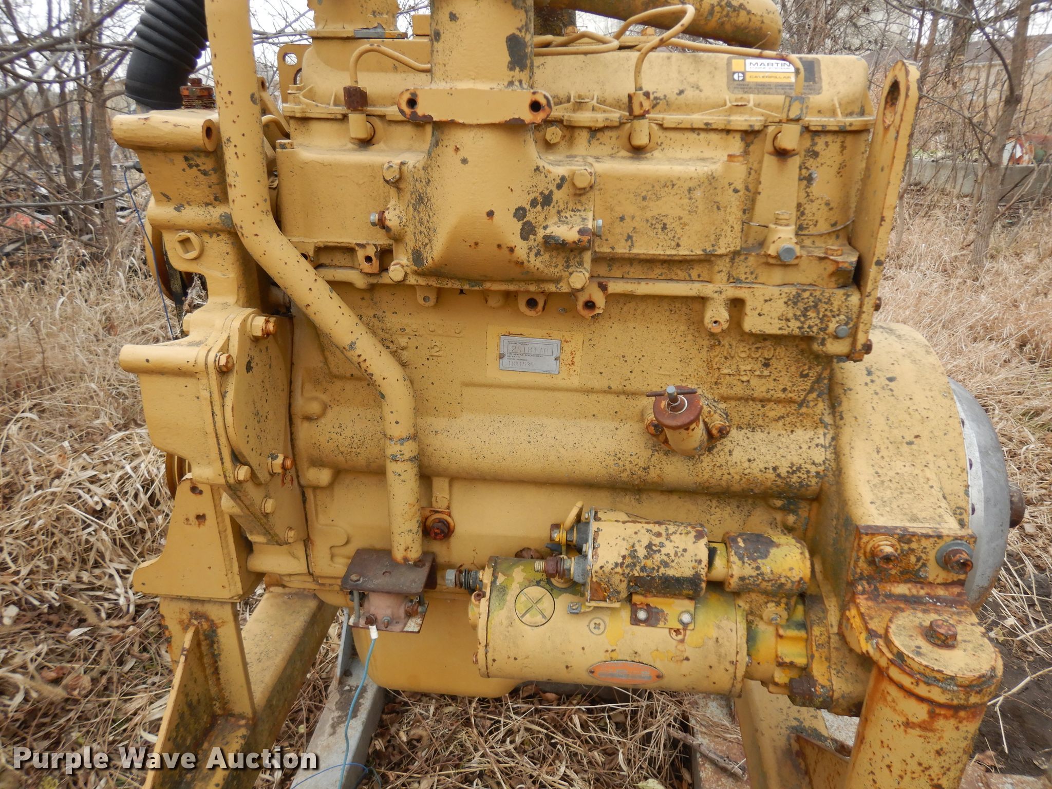 Caterpillar four cylinder diesel engine in Topeka, KS | Item EY9160 ...