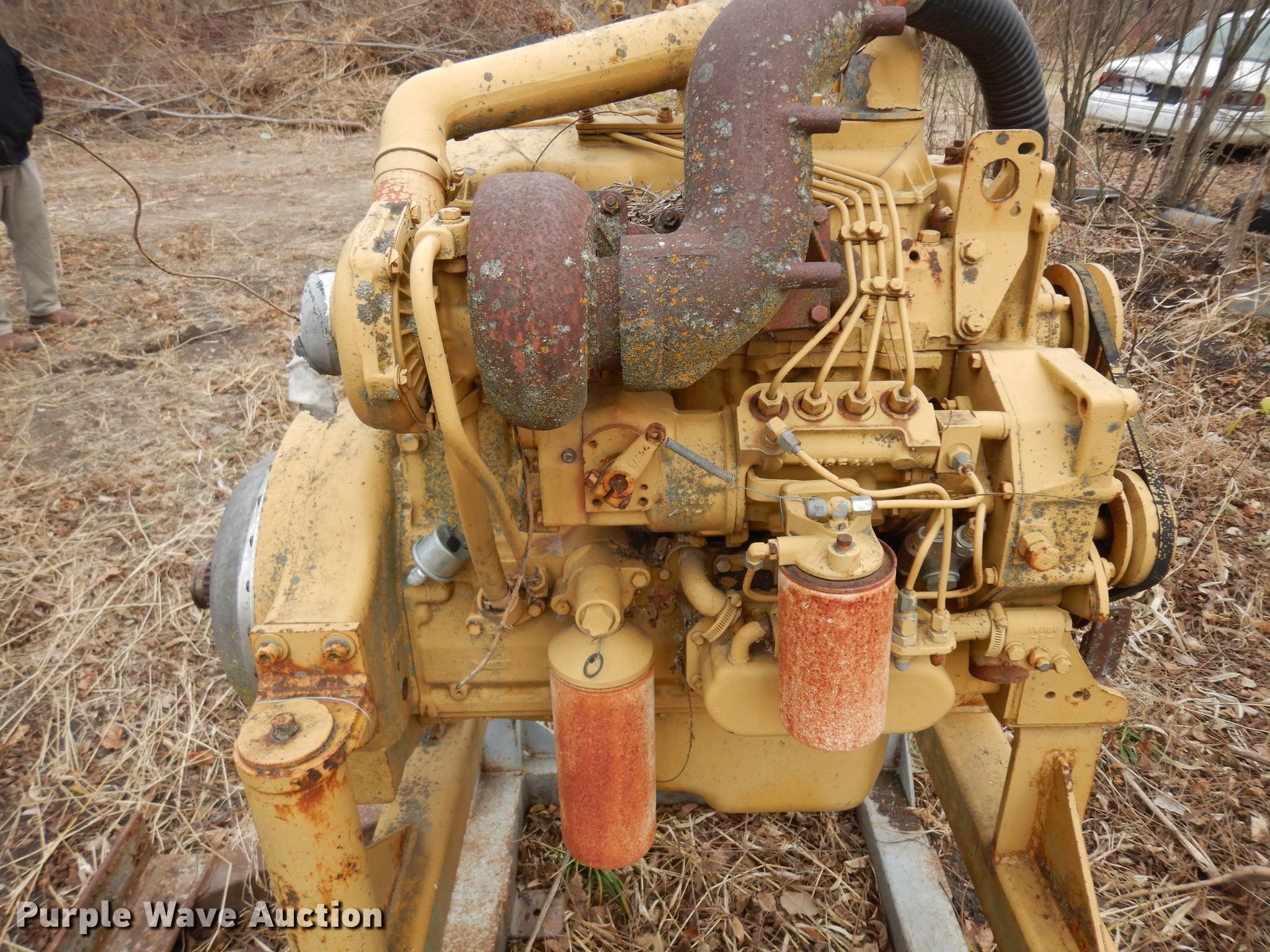 Caterpillar four cylinder diesel engine in Topeka, KS | Item EY9160 ...