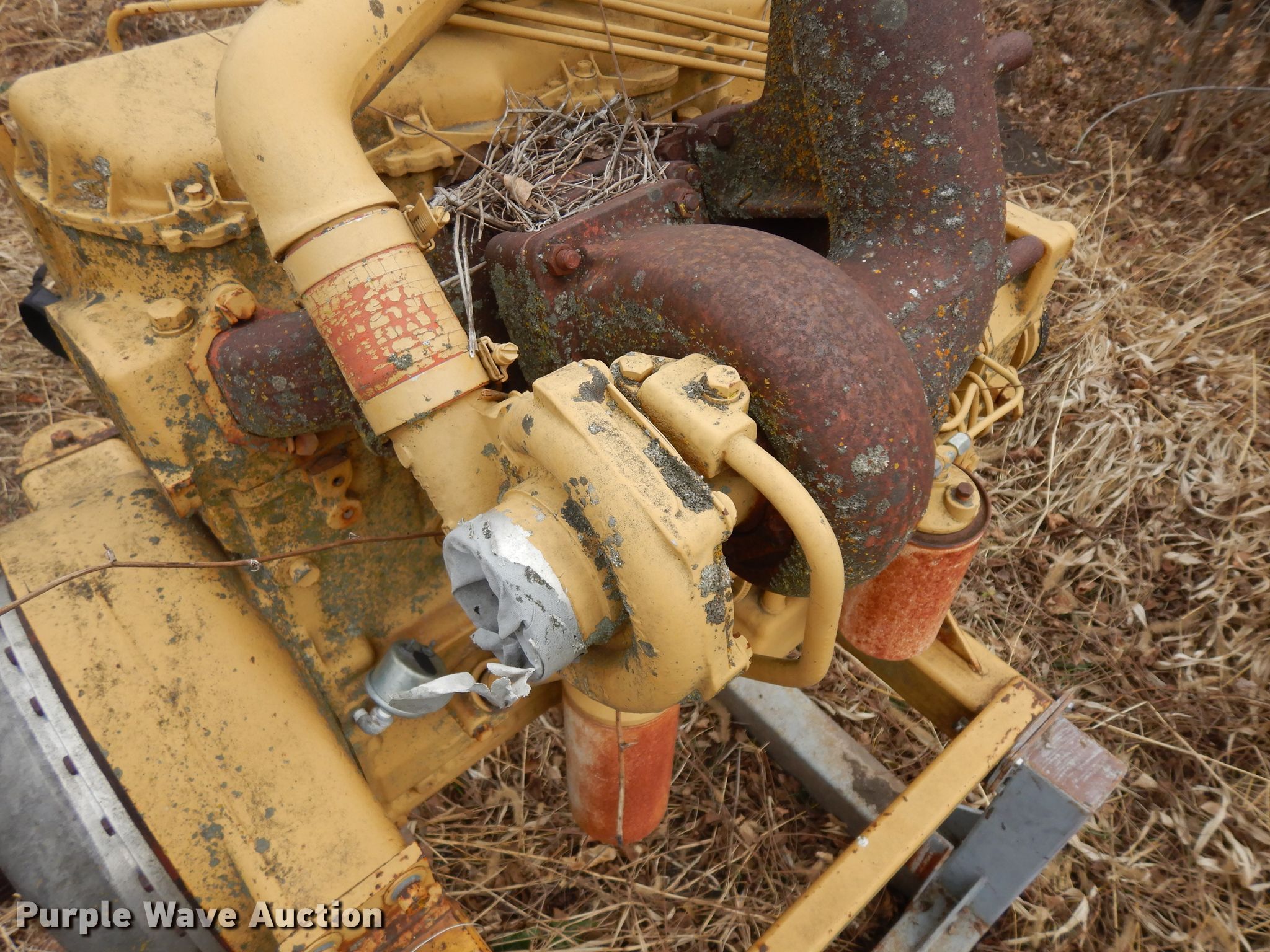 Caterpillar four cylinder diesel engine in Topeka, KS | Item EY9160 ...