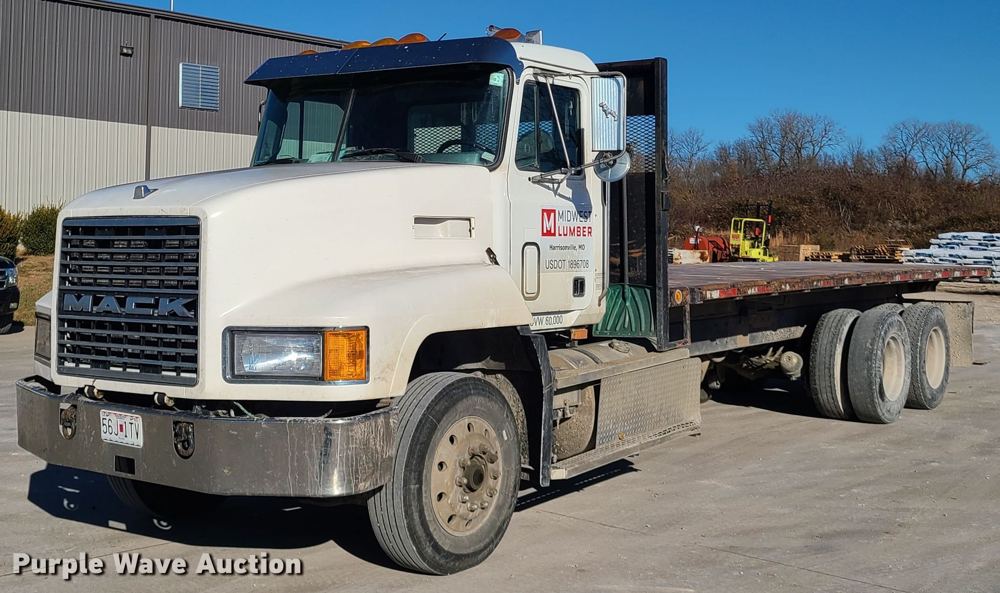 1993 Mack CH613 dump flatbed truck in Harrisonville, MO | Item HM9811 ...