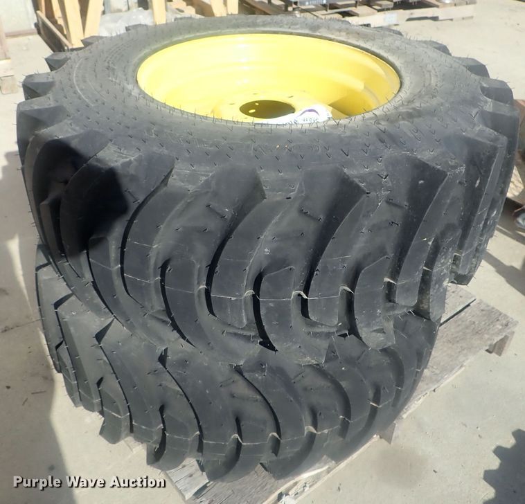 2017 John Deere 15-19.5 R4 tires and wheels in Emporia, KS | Item ...