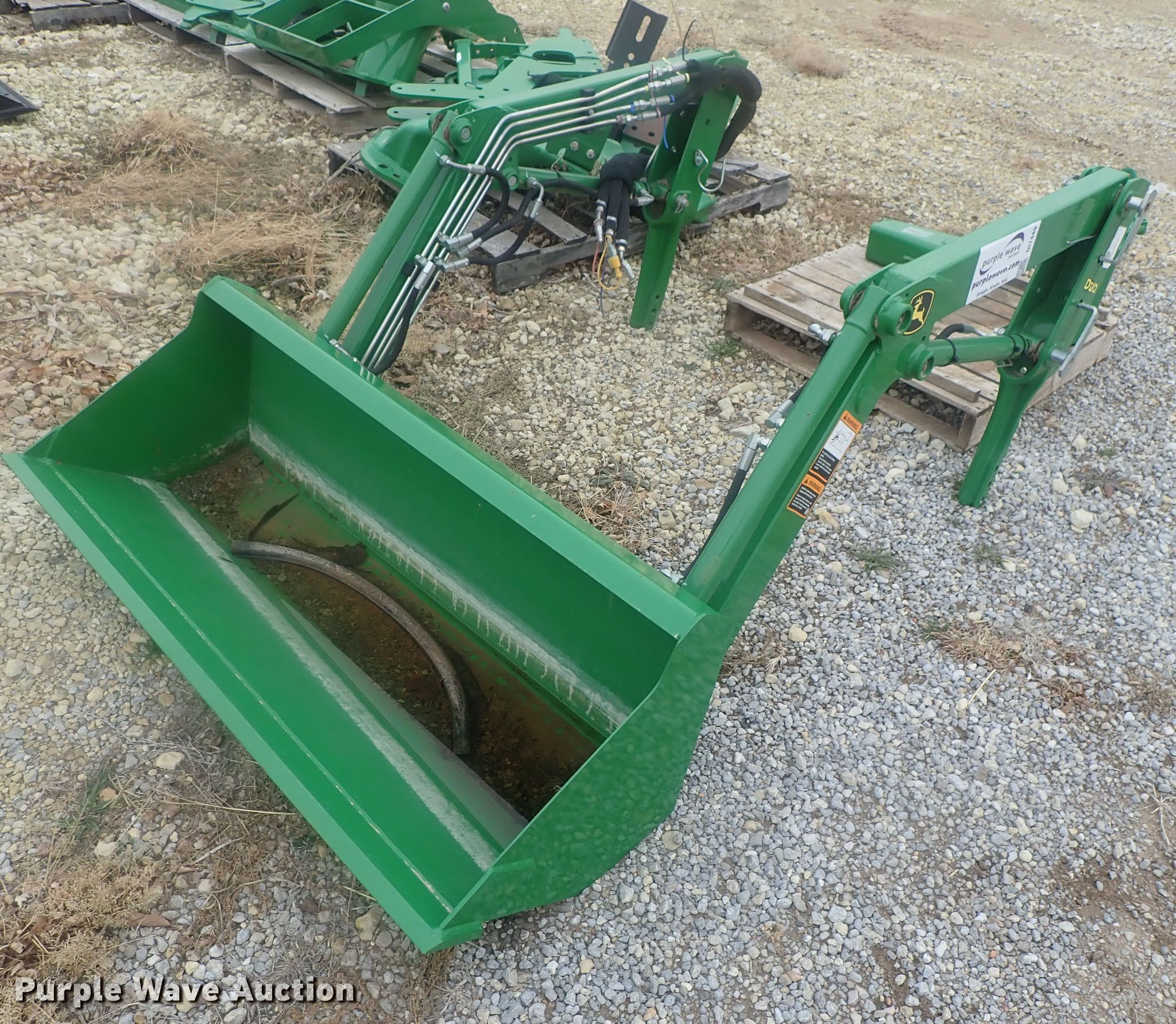2017 John Deere D120 NSL loader in Andale, KS | Item DI7449 sold ...