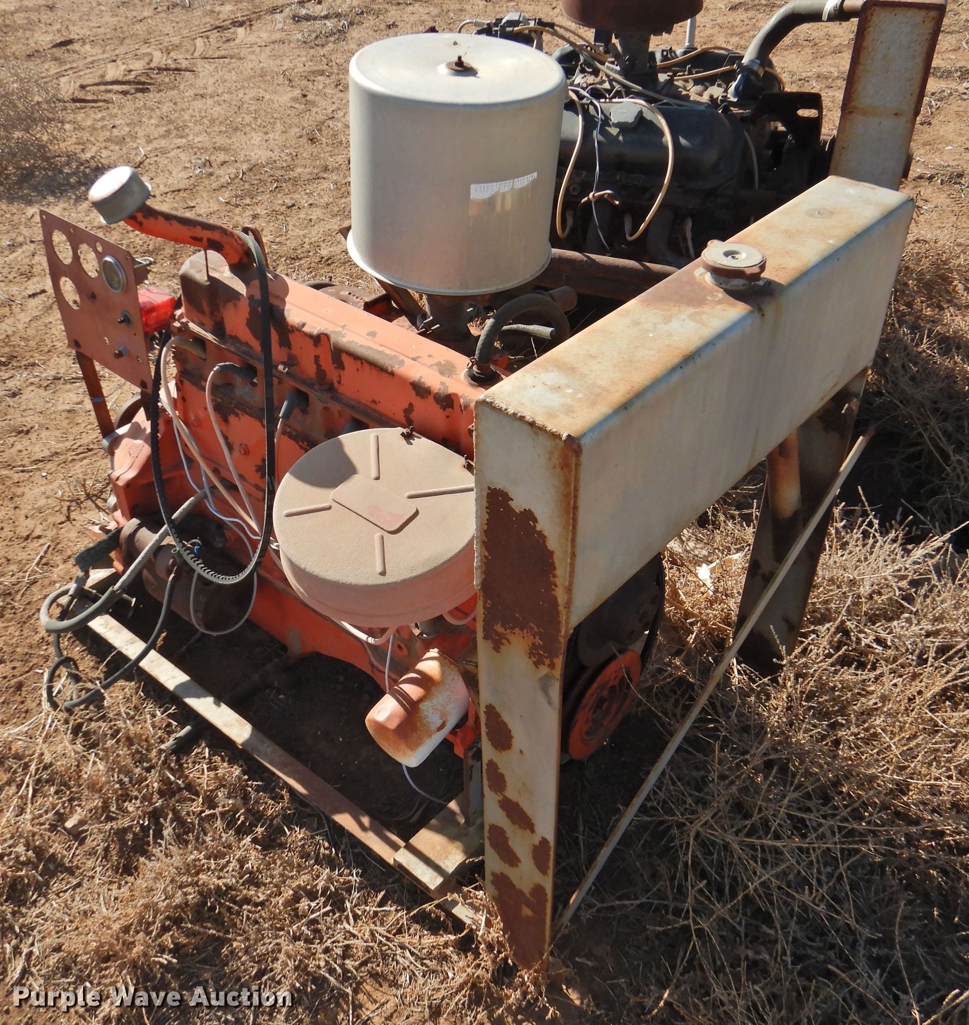 (2) irrigation engines in Kress, TX | Item HU9699 sold | Purple Wave