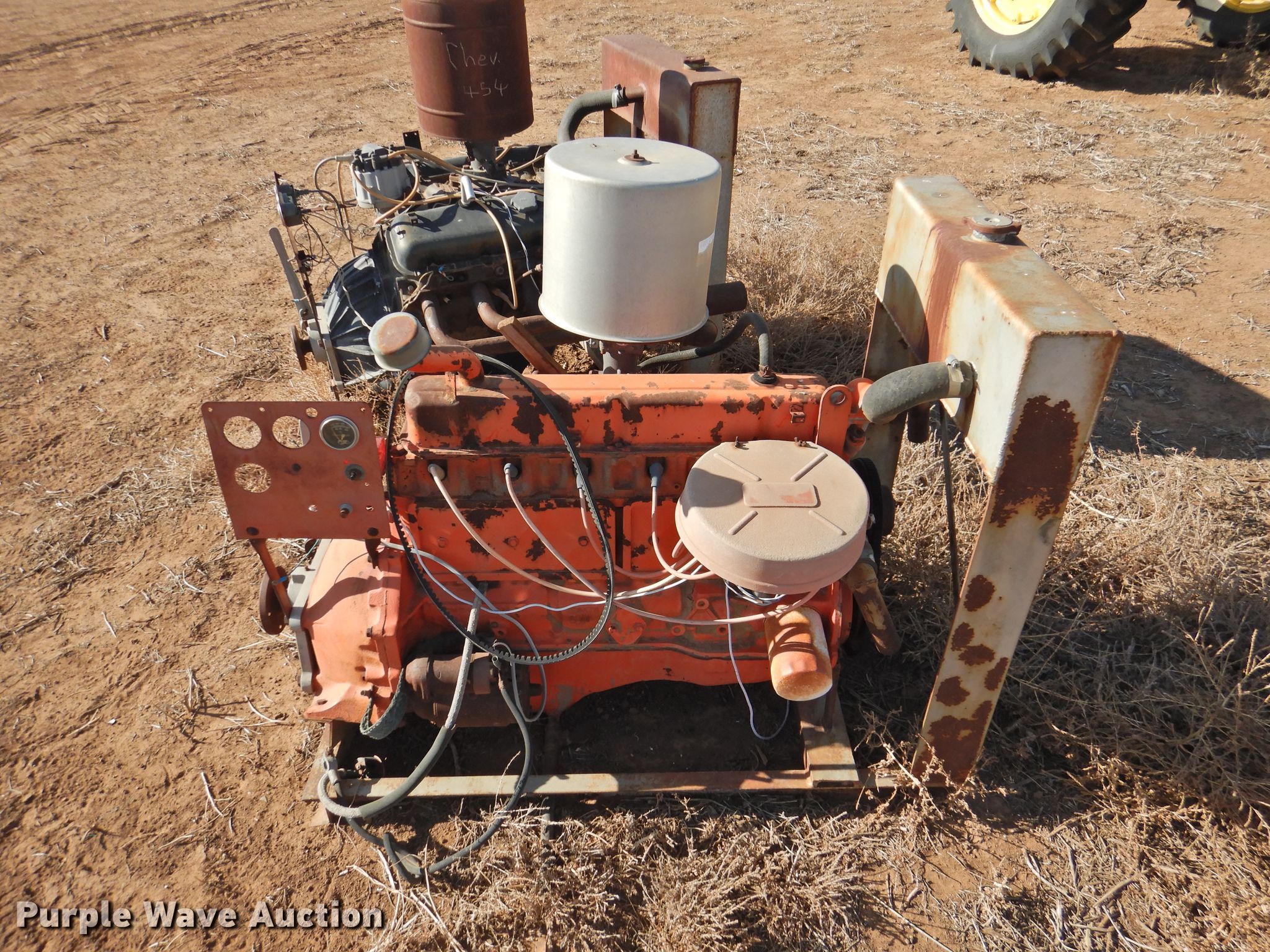 (2) irrigation engines in Kress, TX | Item HU9699 sold | Purple Wave