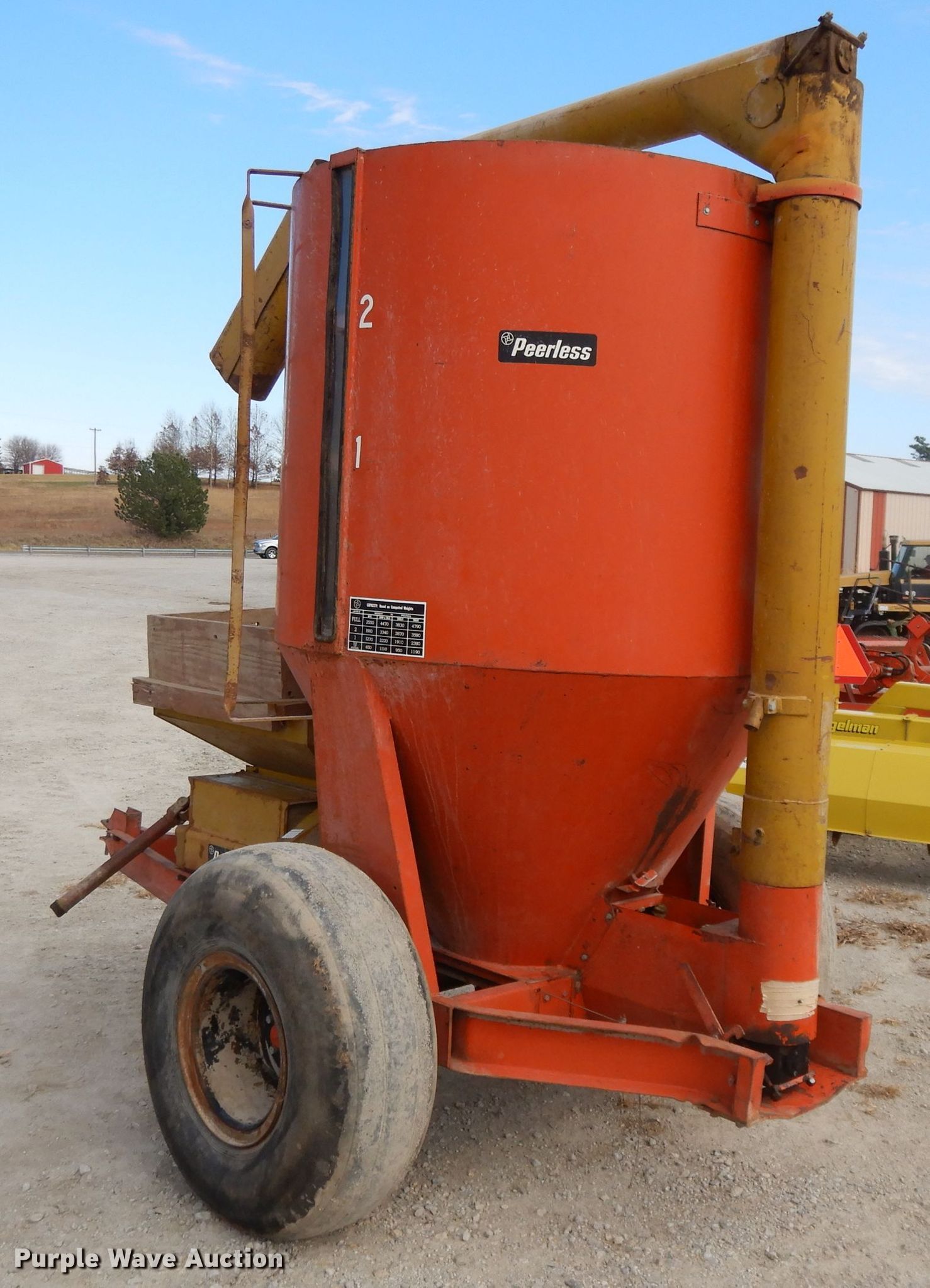 Peerless 400 Mil-N-Mix feed mixer/grinder in Atchison, KS | Item DE2560 ...