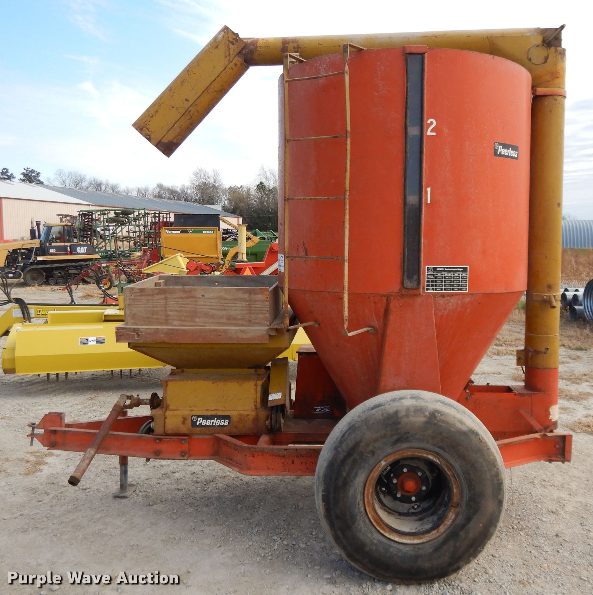Peerless 400 Mil-N-Mix feed mixer/grinder in Atchison, KS | Item DE2560 ...