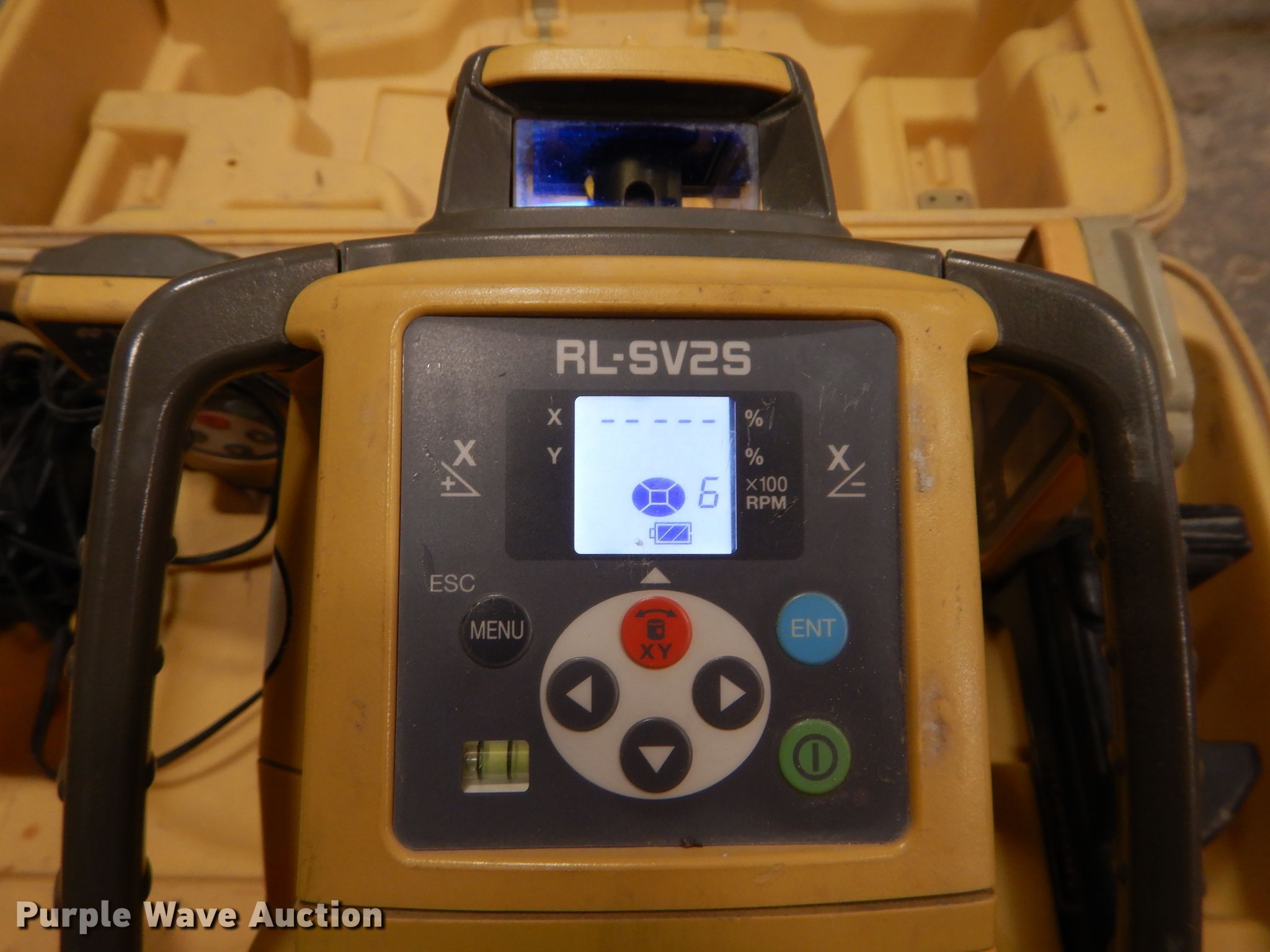 Topcon RL-SV2S laser in Atchison, KS | Item DE2608 sold | Purple Wave