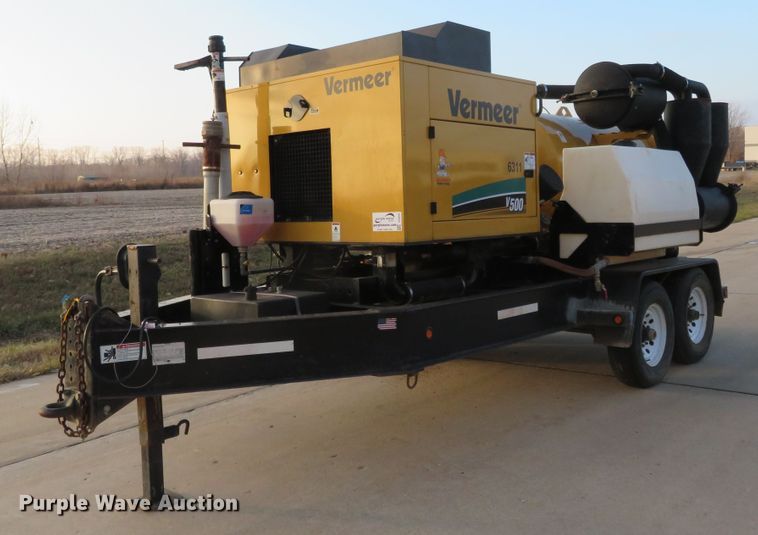 2009 Vermeer V500HD vacuum excavator in Chesterfield, MO | Item DI3949 ...