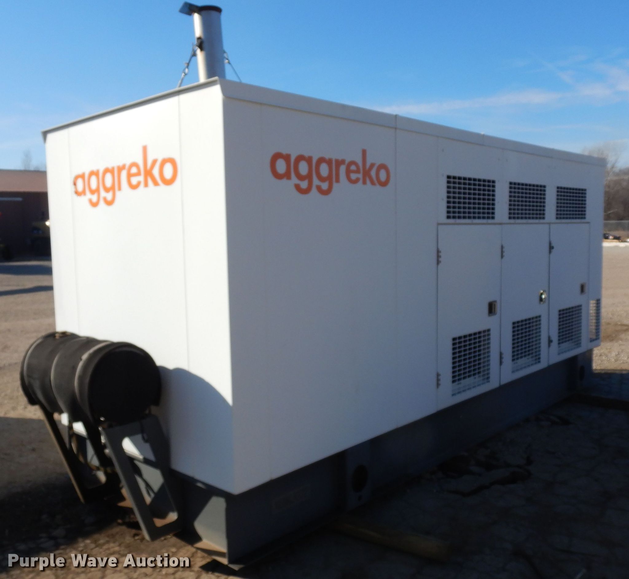 2014 Aggreko XBWJ072 generator in Tonganoxie, KS | Item EY9190 sold ...