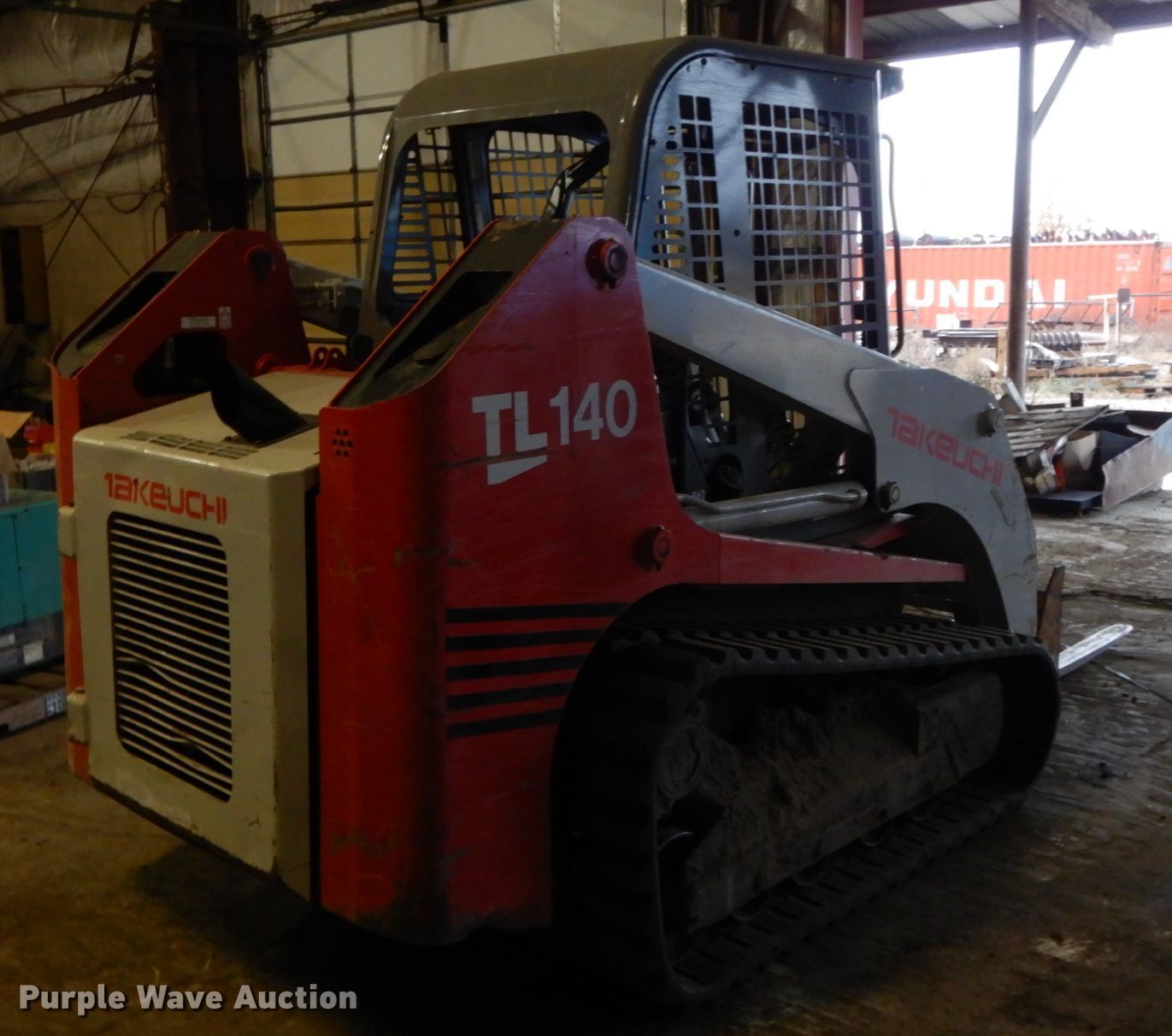 2004 Takeuchi TL140 tracked skid steer loader in Louisburg, MO | Item ...
