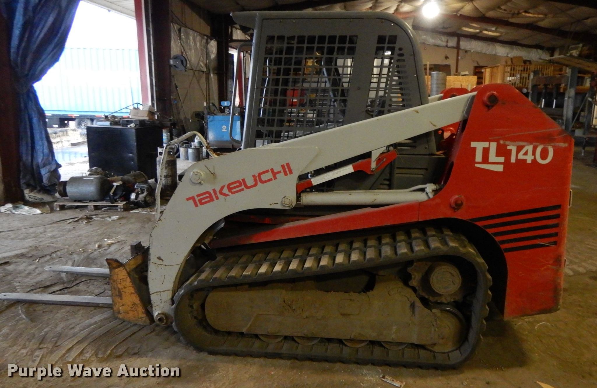 2004 Takeuchi TL140 tracked skid steer loader in Louisburg, MO | Item ...