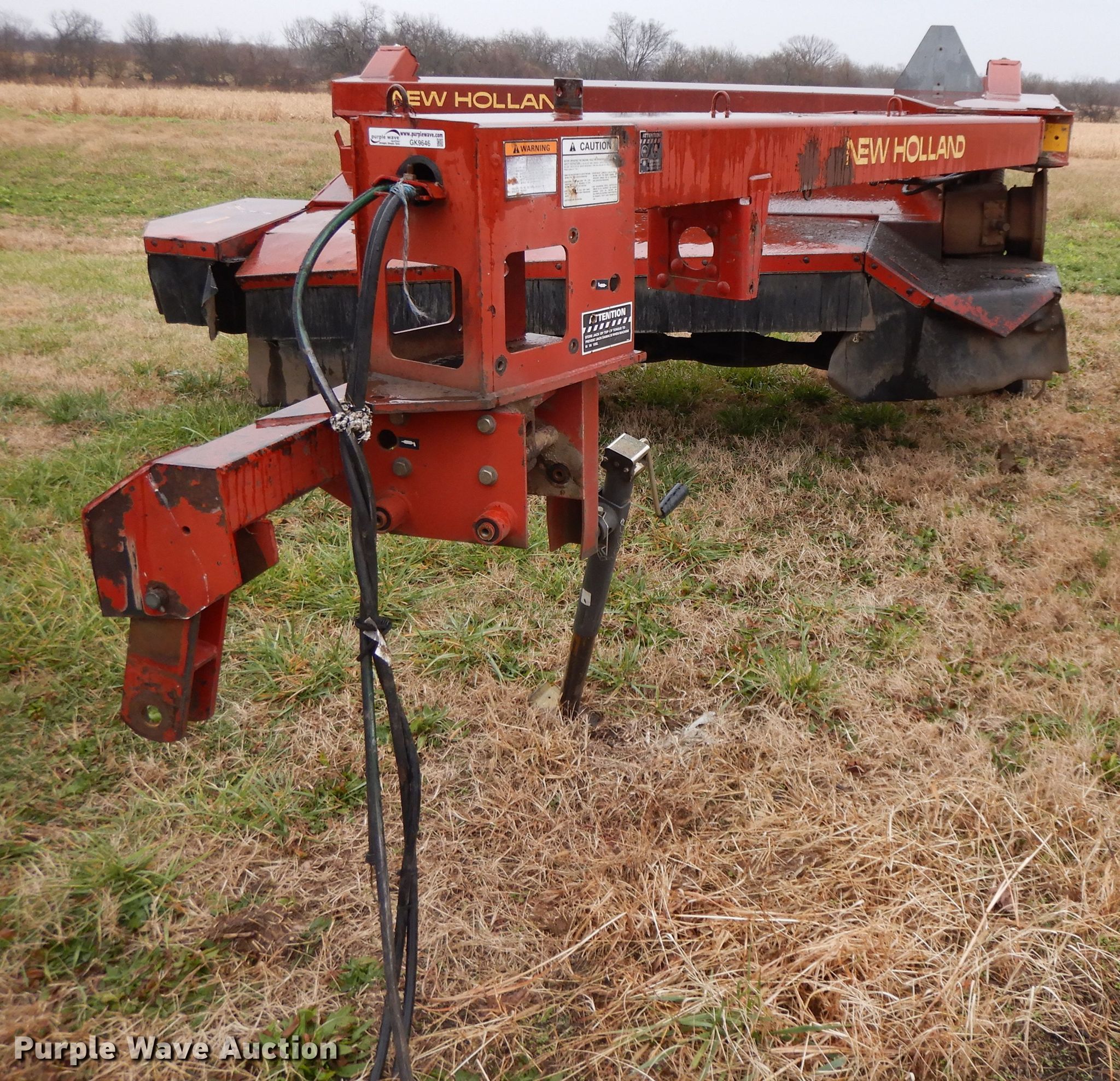 New Holland Discbine 415 windrower in Cherryvale, KS | Item GK9646 sold ...