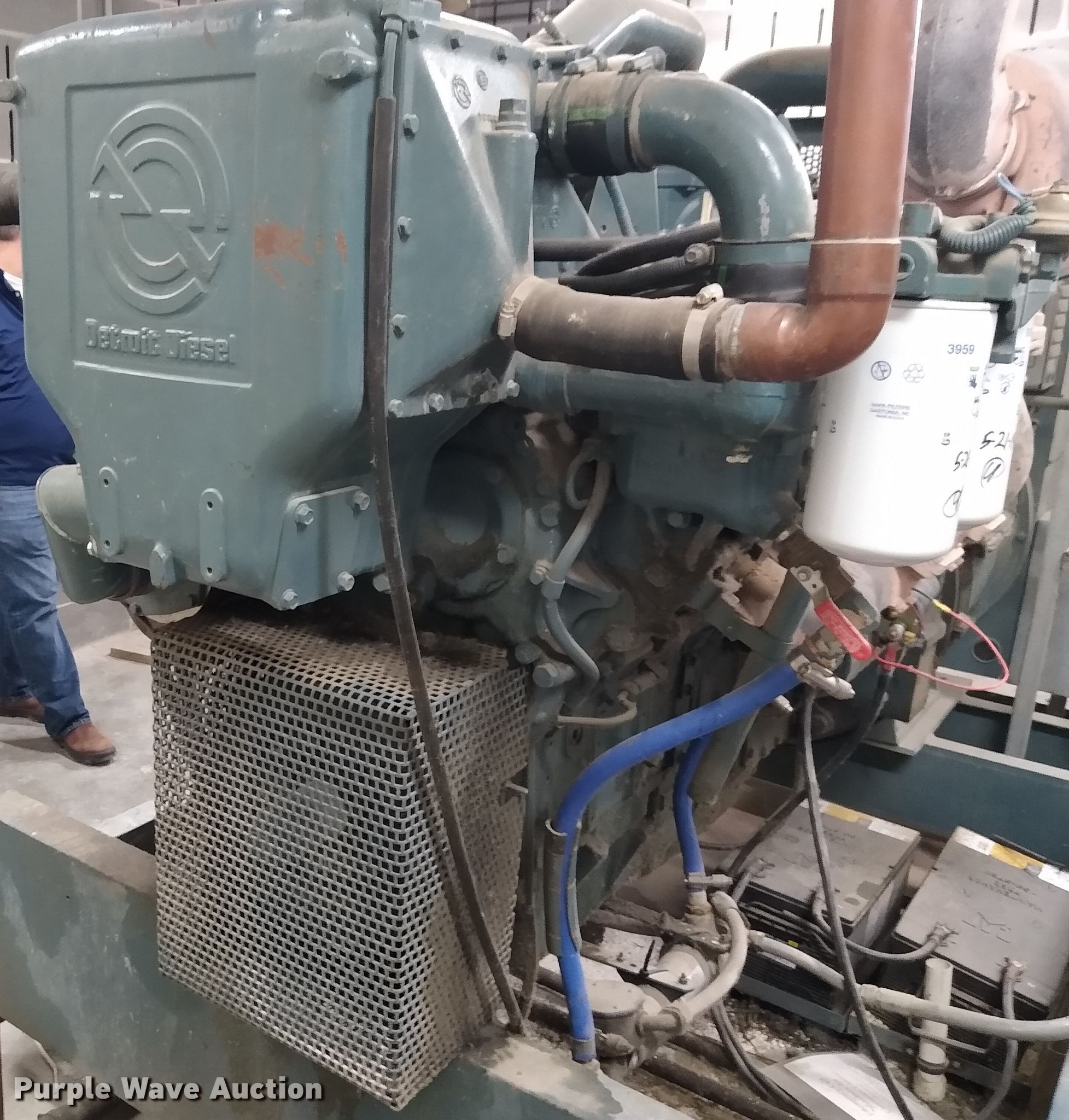 Detroit Diesel generator in Olathe, KS | Item DG6304 for sale | Purple Wave