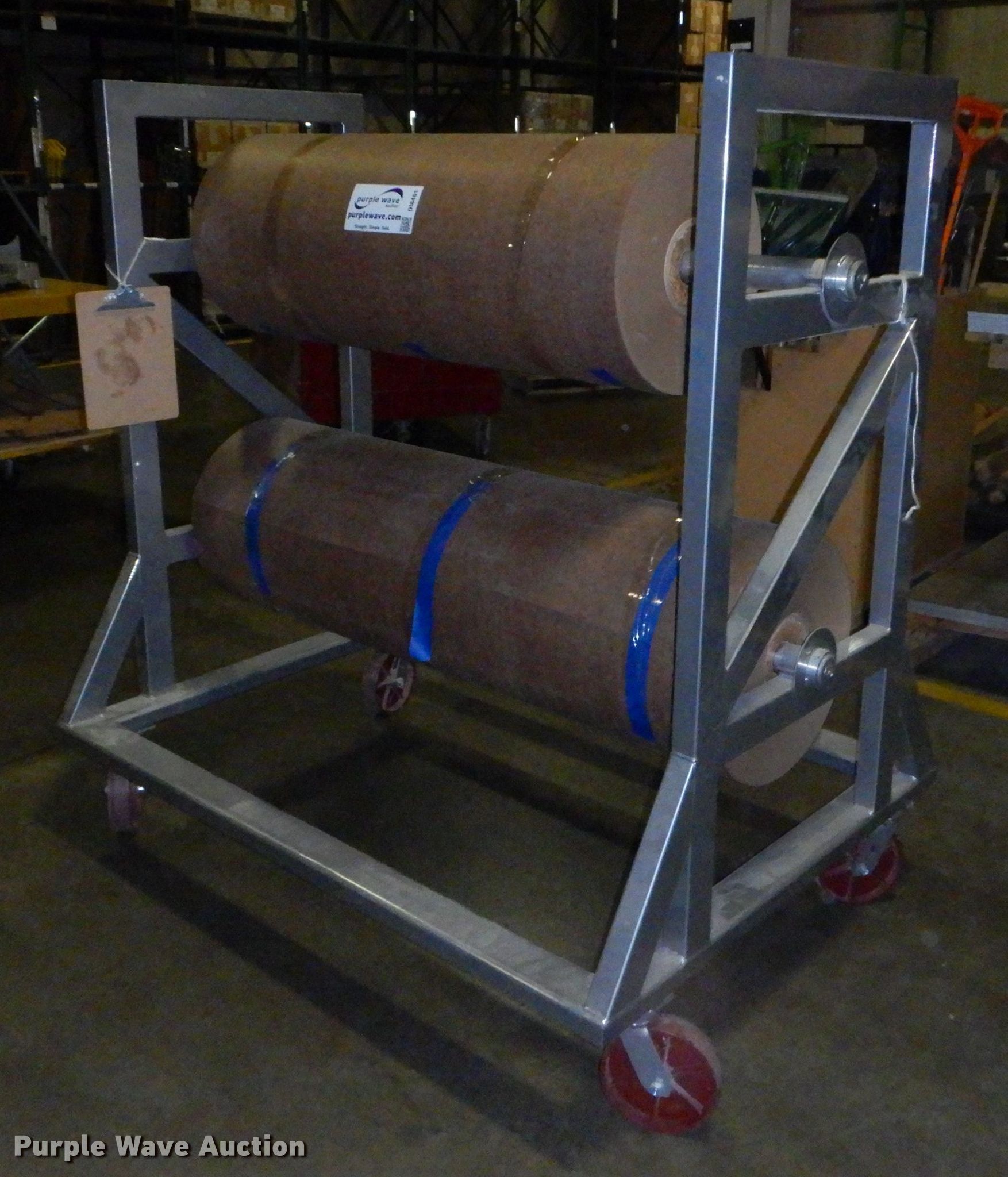 Laminate backer rolls in Lansing, KS | Item DI8461 sold | Purple Wave