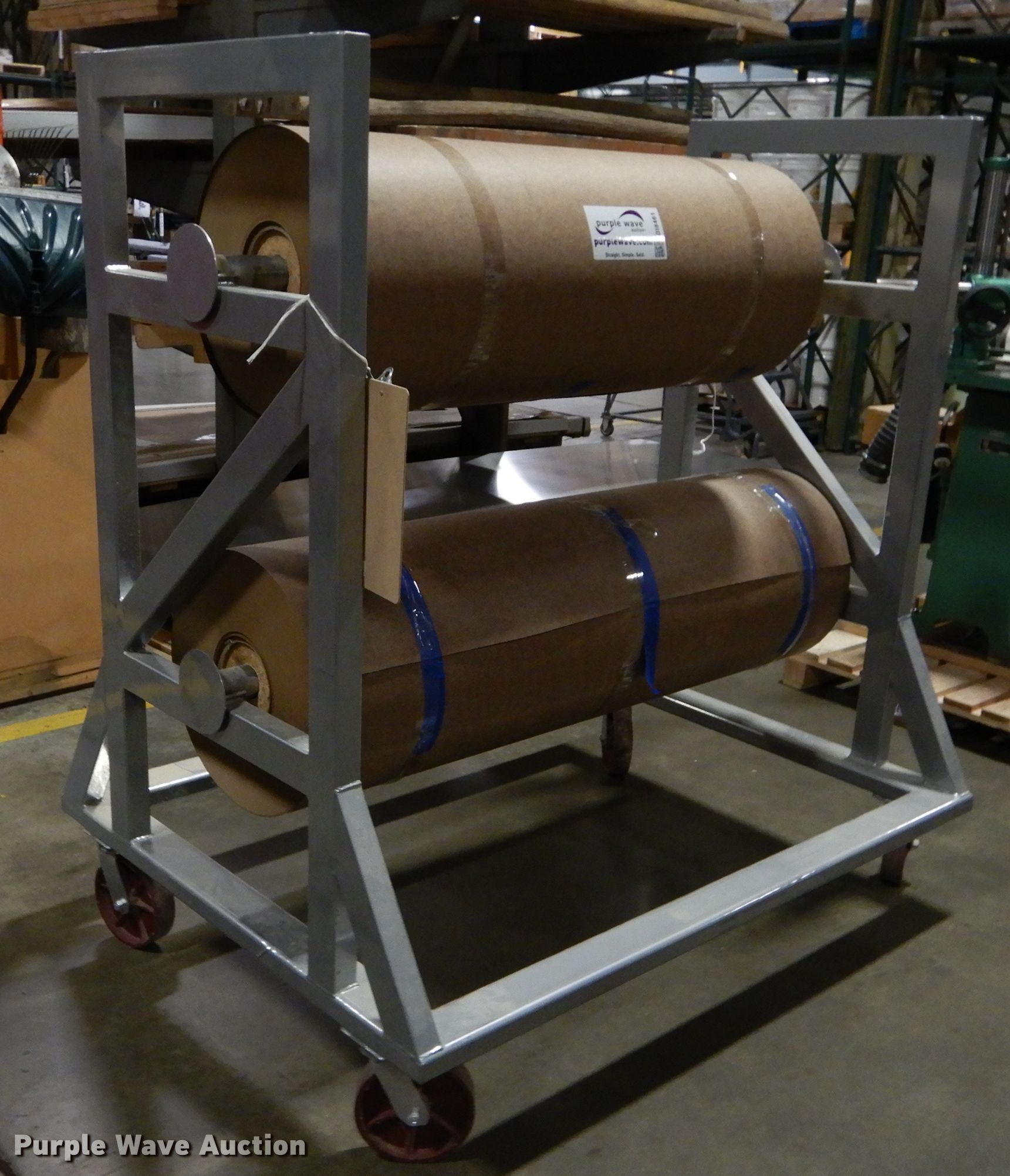 Laminate backer rolls in Lansing, KS | Item DI8461 sold | Purple Wave