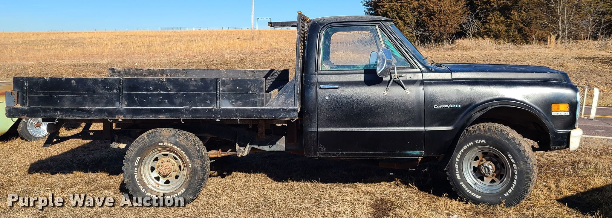 1971 Chevrolet K20 flatbed pickup truck in Cole Camp, MO | Item GY9661 ...