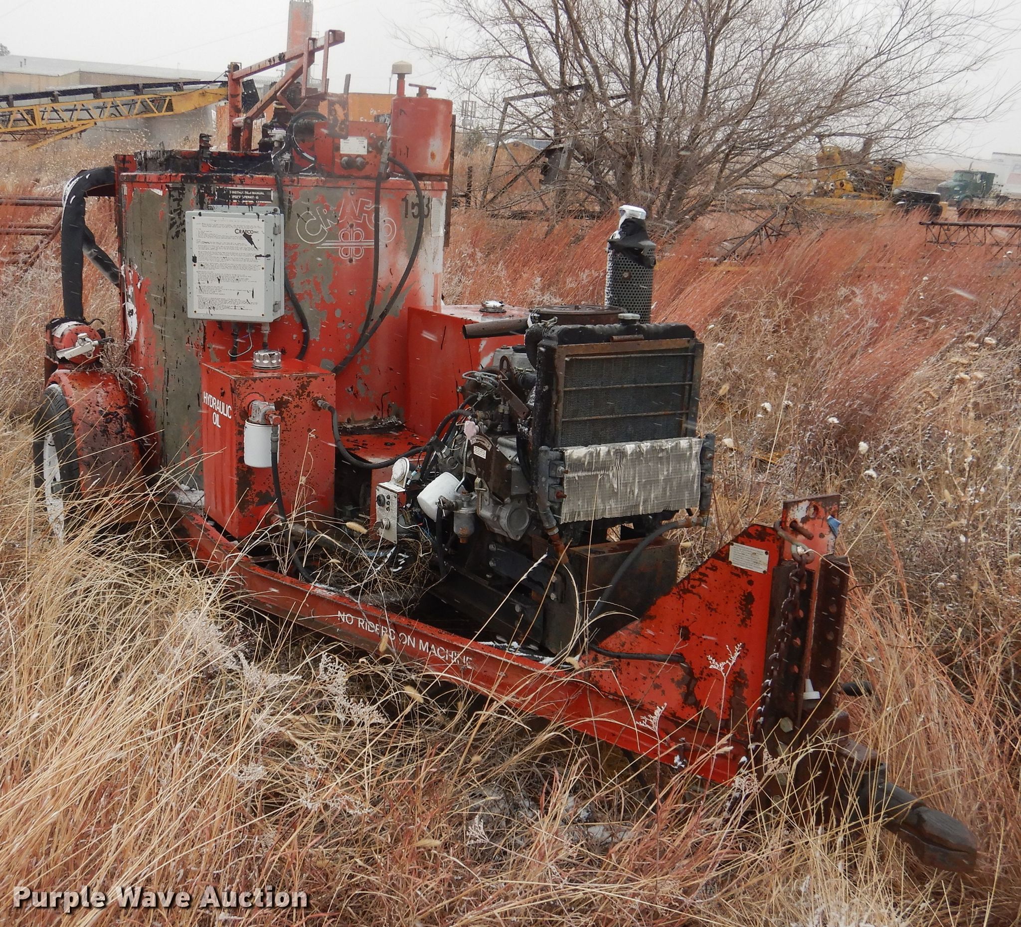 Crafco SS125 melter applicator in Dodge City, KS | Item DJ4835 sold ...