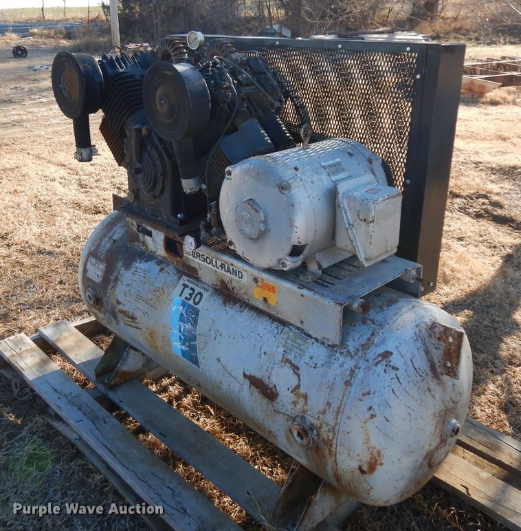 Ingersoll Rand air compressor in Solomon, KS | Item IG9168 sold ...