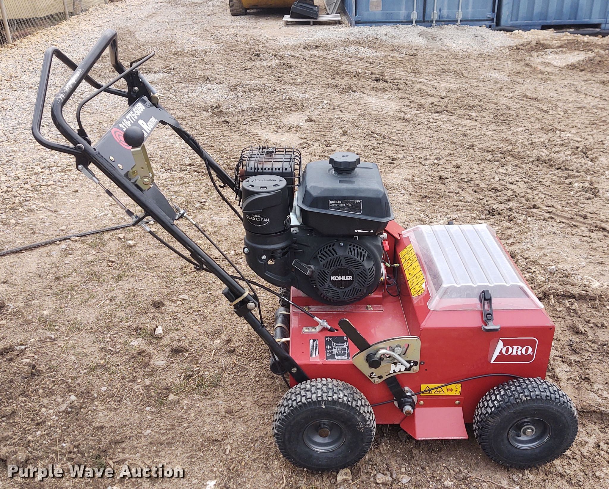 2019 Toro 33512 seeder in Augusta, KS | Item FY9857 sold | Purple Wave