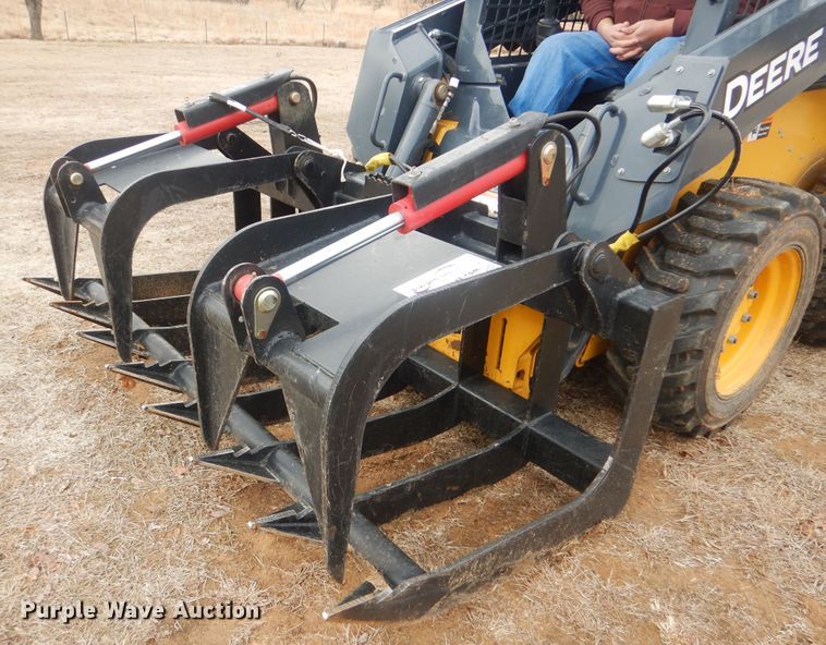 Land Pride skid steer grapple bucket in Okemah, OK | Item DJ8604 sold ...