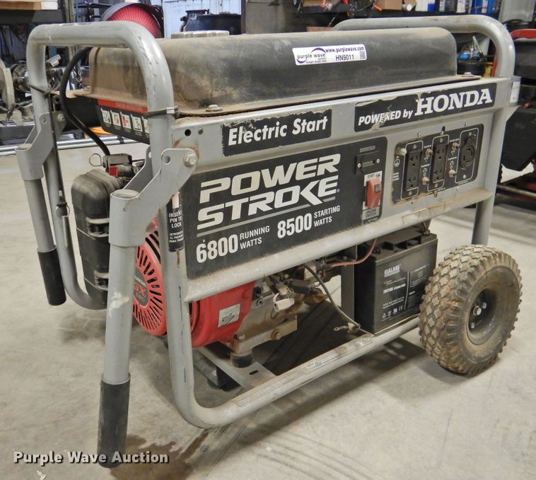 Power Stroke generator in Amarillo, TX | Item HN9011 sold | Purple Wave