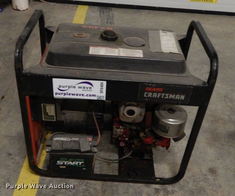 Craftsman 5000 generator set in Eagleville, MO | Item DF6404 sold ...
