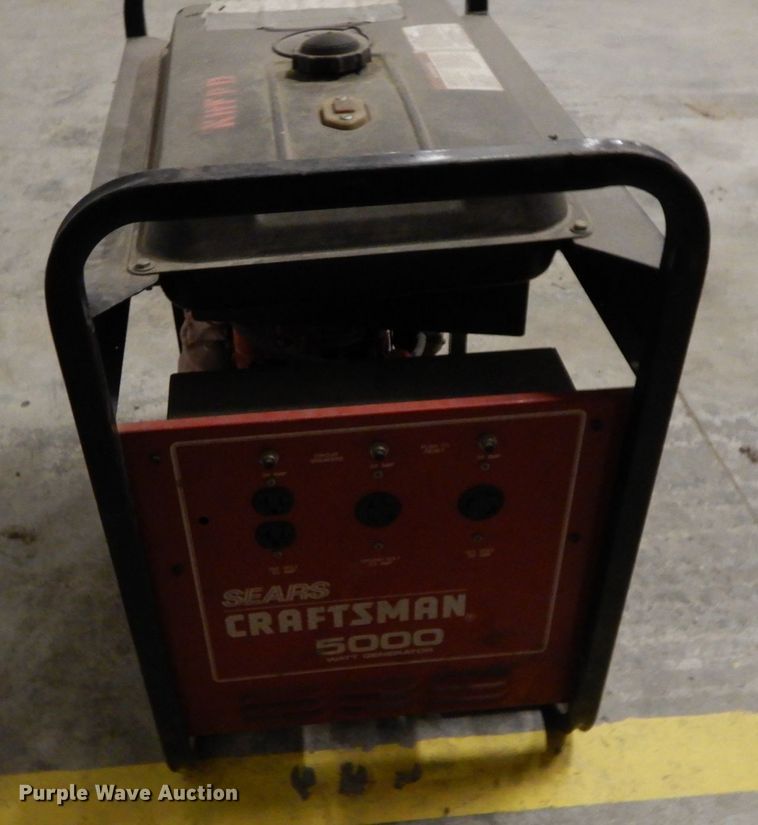 Craftsman 5000 generator set in Eagleville, MO | Item DF6404 sold ...