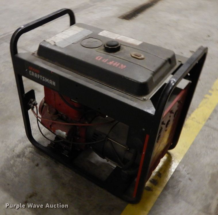 Craftsman 5000 generator set in Eagleville, MO | Item DF6404 sold ...