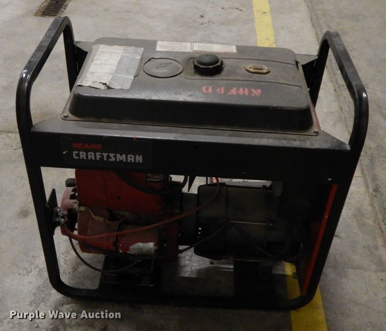 Craftsman 5000 generator set in Eagleville, MO | Item DF6404 sold ...