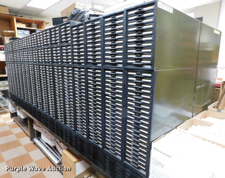 (85) Remington Rand Kardex card file racks in Lincoln, NE | Item GQ9939 ...