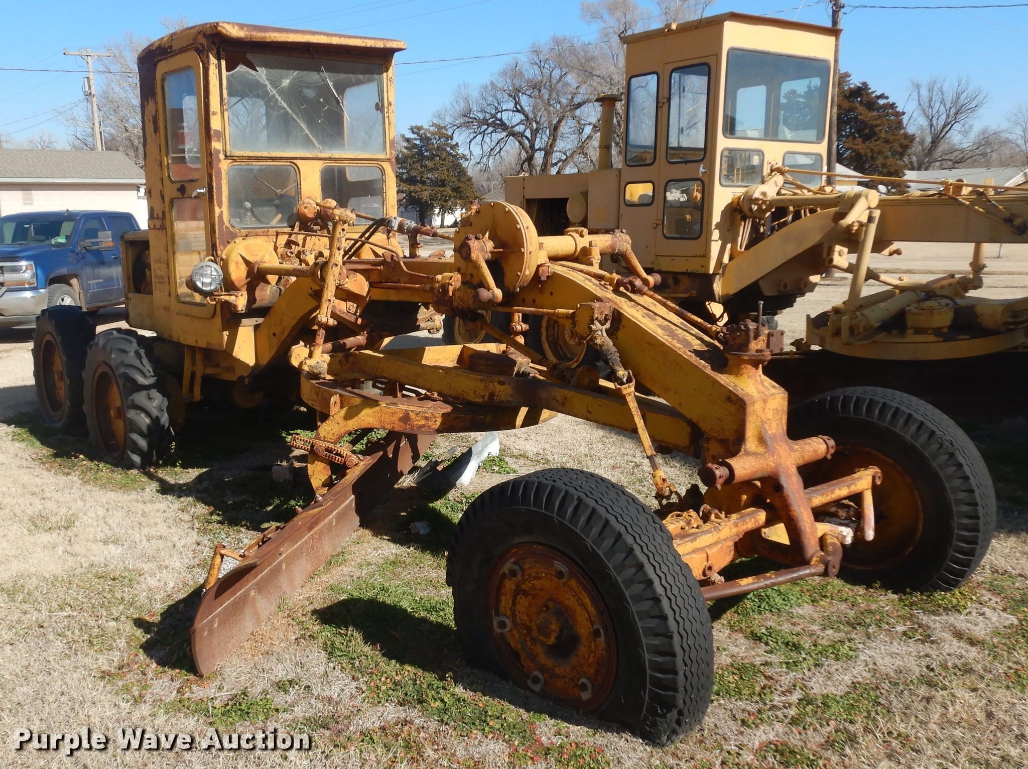 Caterpillar 212 rigid frame motor grader in Sharon, KS | Item IG9225 ...