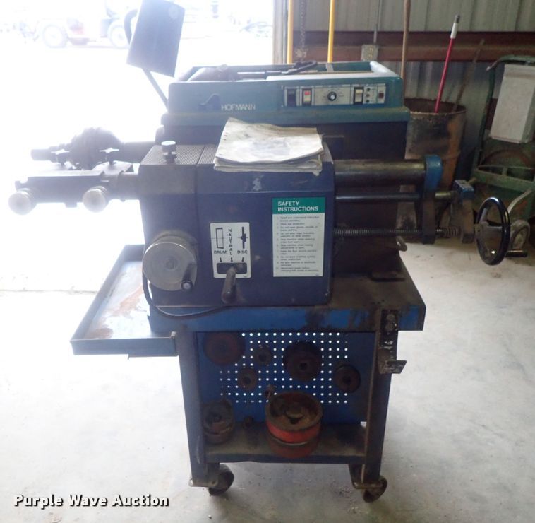 Hoffman Bulldog 660 brake lathe in Rose Hill, KS | Item GN9206 sold ...