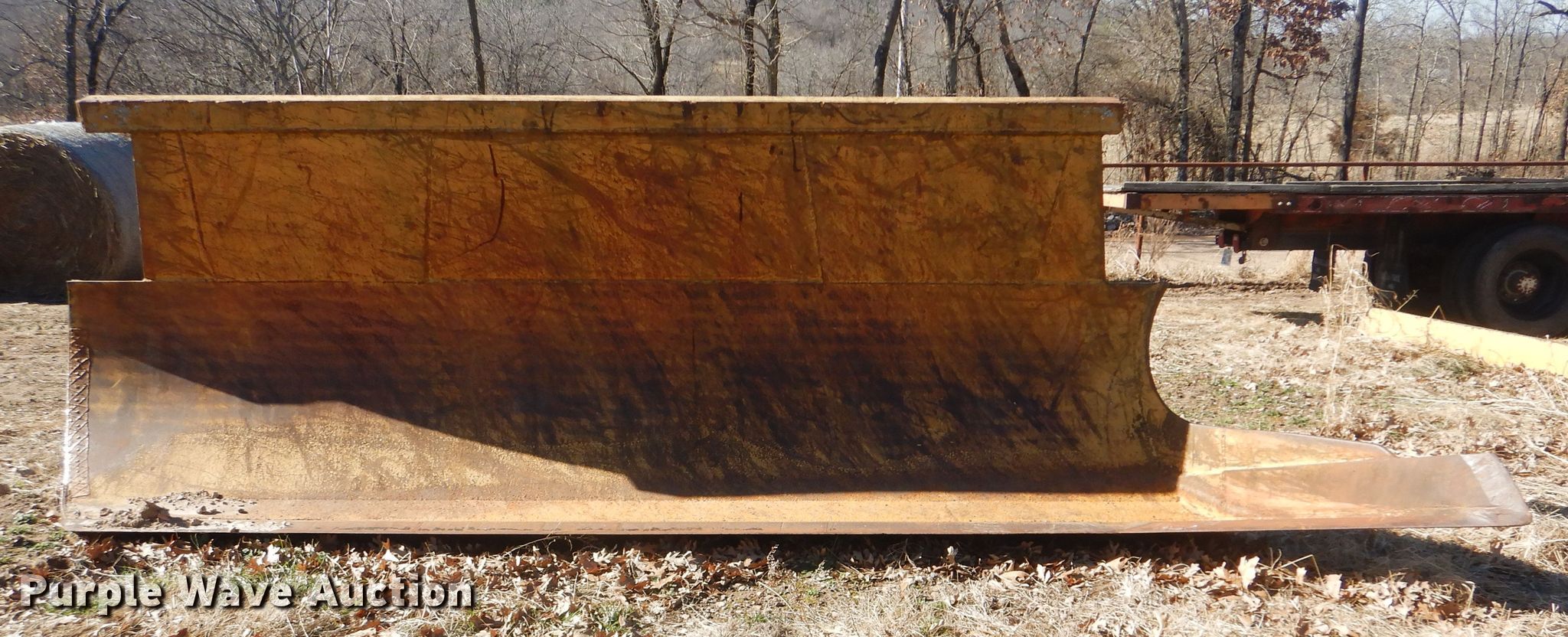 14'3"W dozer clearing blade in Stilwell, OK | Item DJ8627 sold | Purple ...
