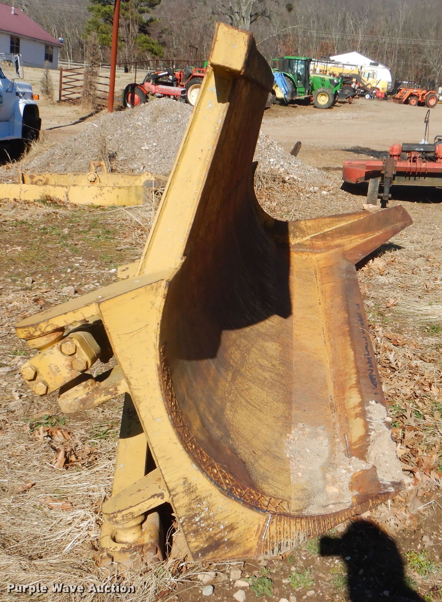 14'3"W dozer clearing blade in Stilwell, OK | Item DJ8627 sold | Purple ...