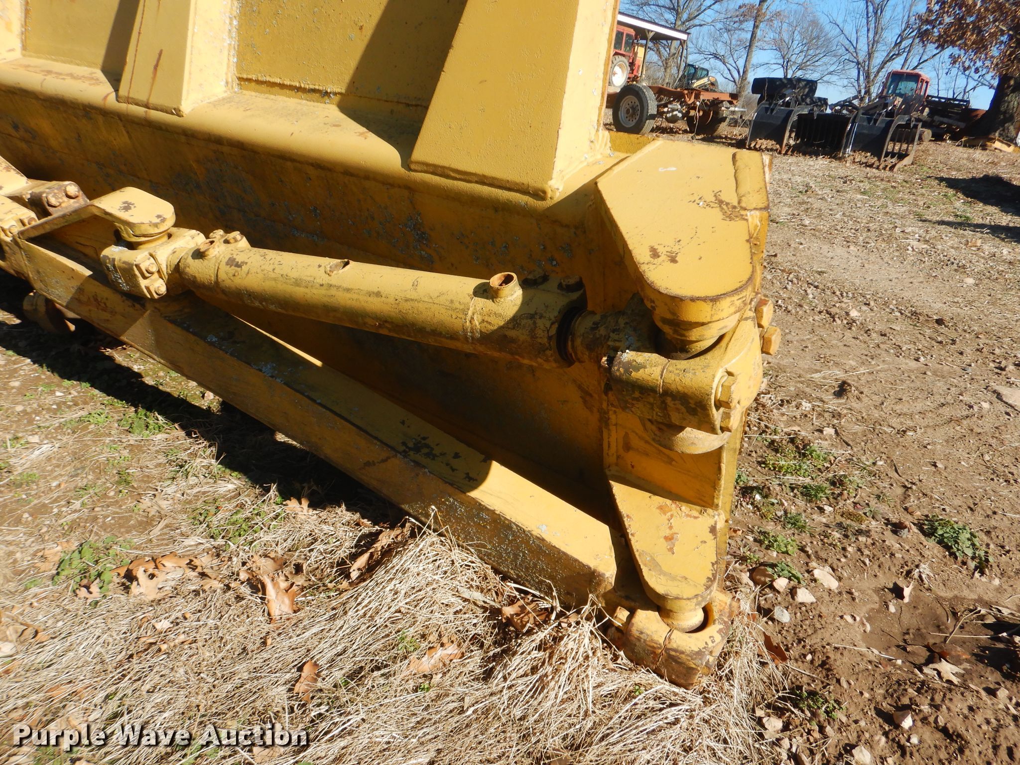 14'3"W dozer clearing blade in Stilwell, OK | Item DJ8627 sold | Purple ...
