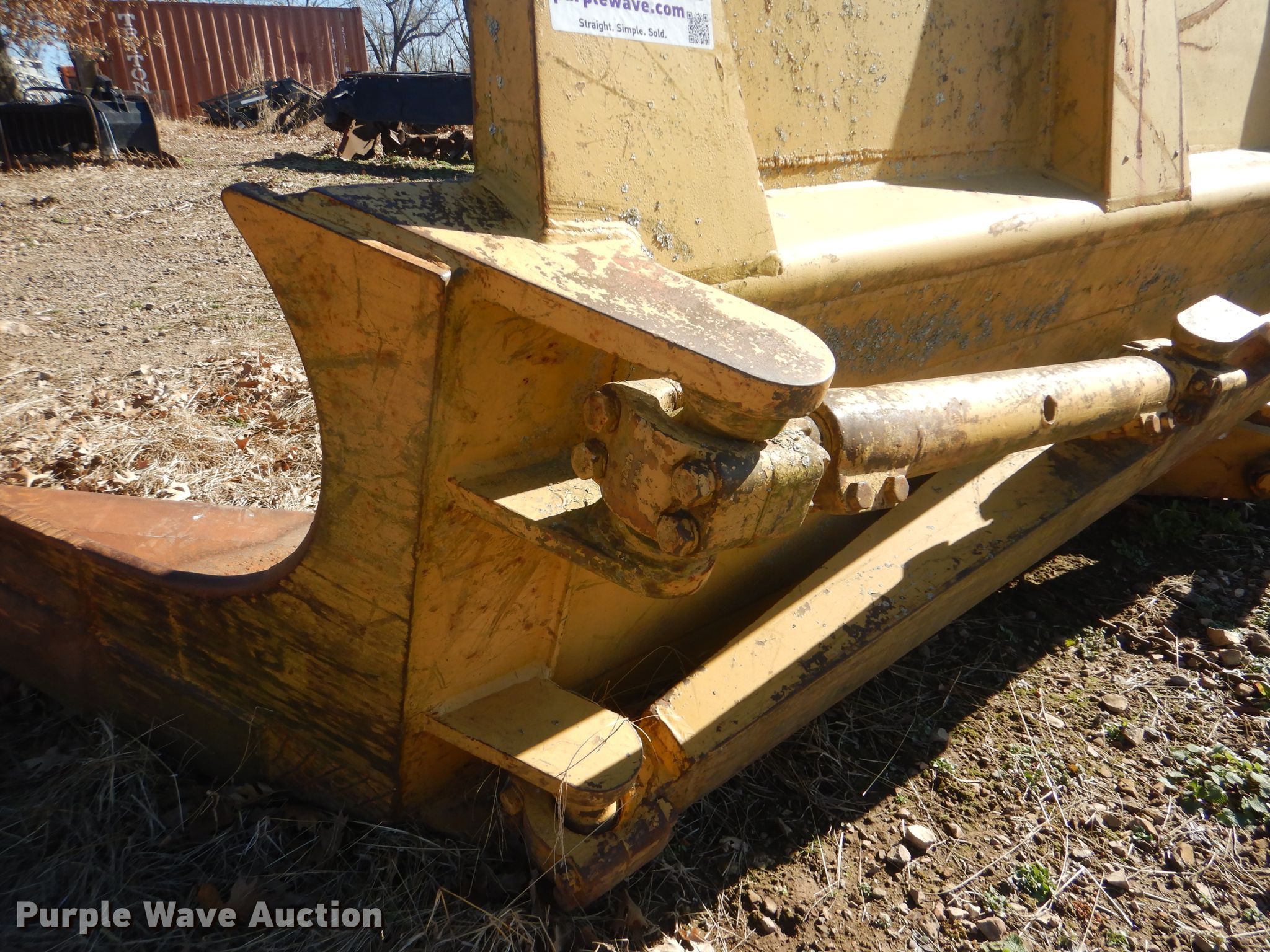 14'3"W dozer clearing blade in Stilwell, OK | Item DJ8627 sold | Purple ...