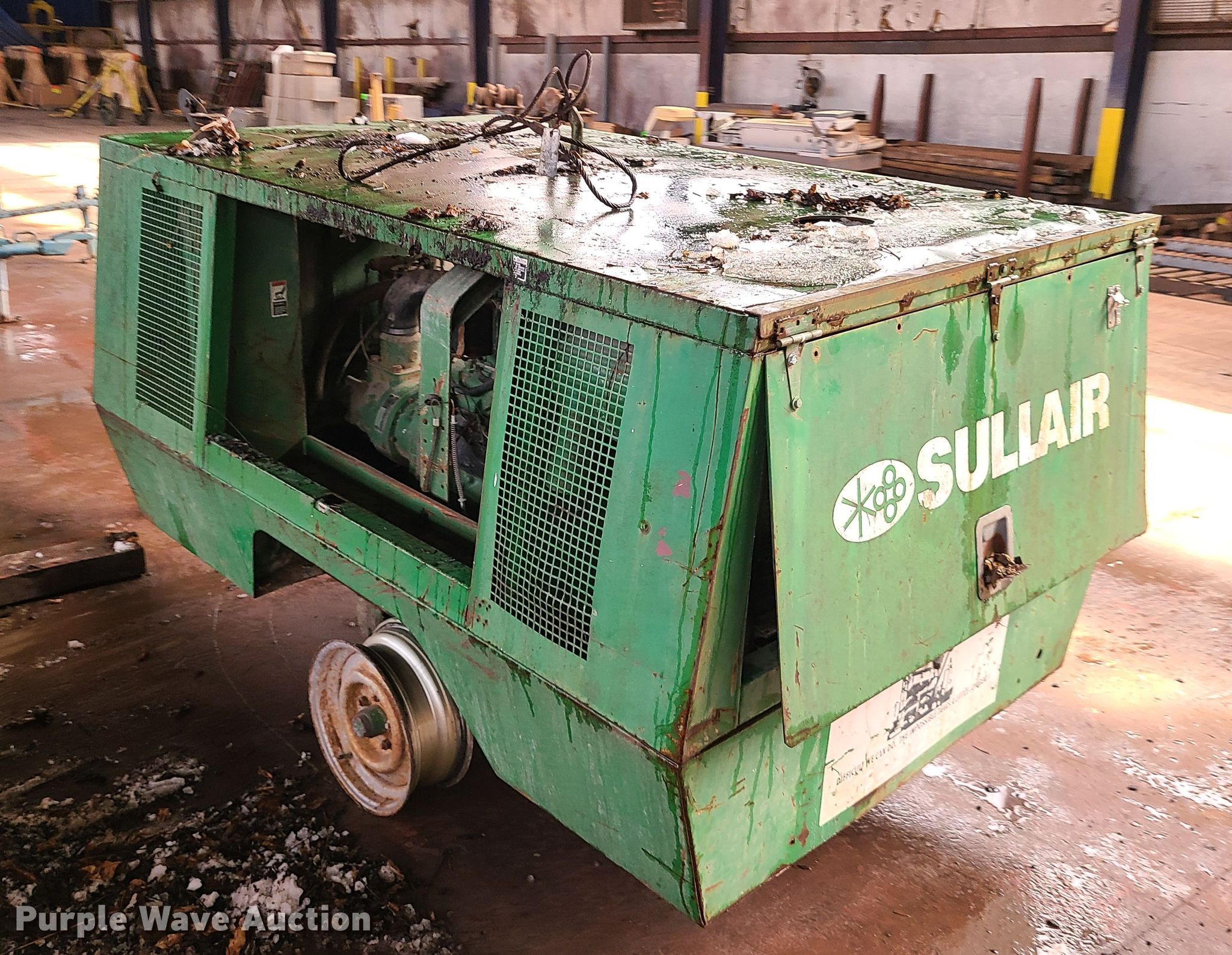 Sullair 185Q air compressor in Kansas City, MO | Item DN6024 sold ...