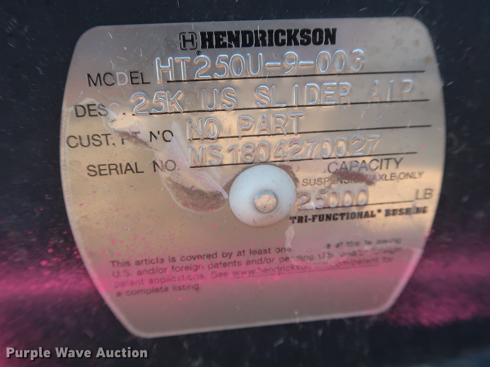 Hendrickson HT250U-9-003 suspension components in Edmond, OK | Item ...