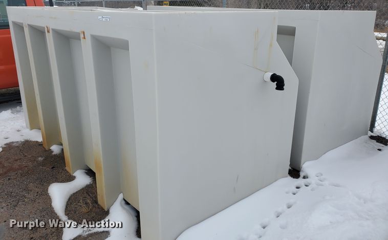 (2) salt brine storage tanks in Norton, KS | Item EY9656 sold | Purple Wave