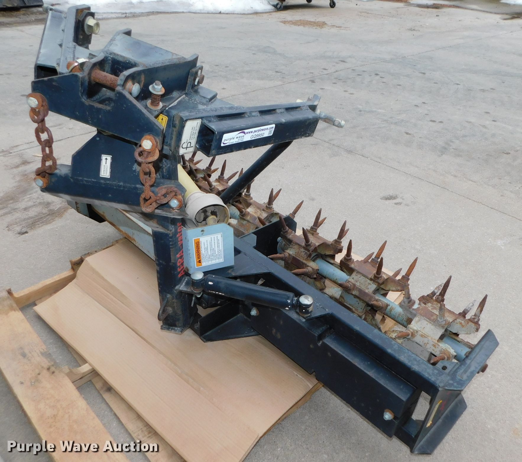 Aera-Vator AE60 aerator in Beatrice, NE | Item GQ9950 sold | Purple Wave