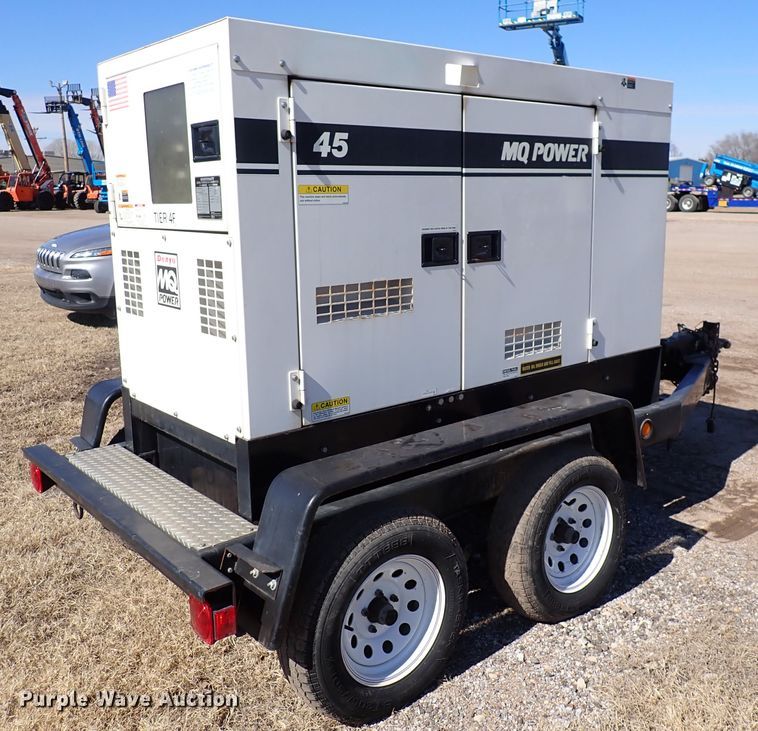2013 Multiquip Whisperwatt DCA-45SSIU4F generator set in Wichita, KS ...
