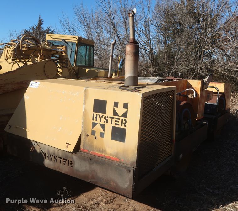 1983 Hyster C727A double drum roller compactor in Cushing, OK | Item ...