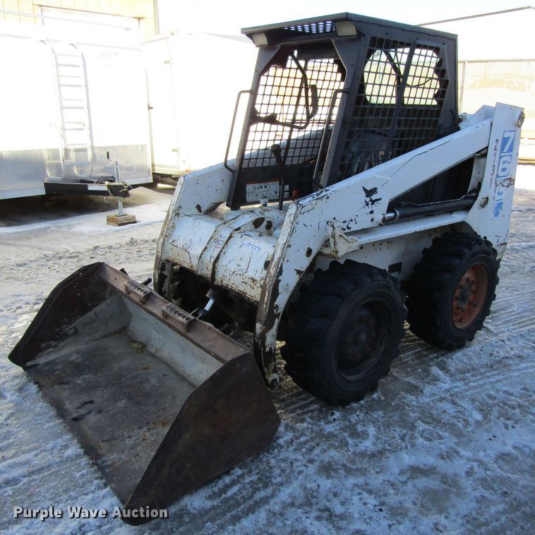 1996 Bobcat 763 skid steer loader in Cedar Rapids, IA | Item GC9798 ...
