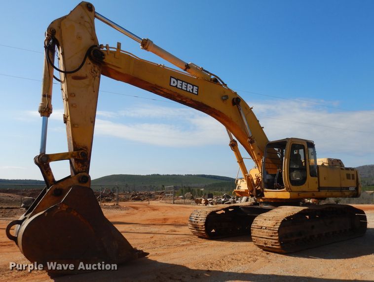 1999 John Deere 450LC excavator in Jessieville, AR | Item IP9062 sold ...