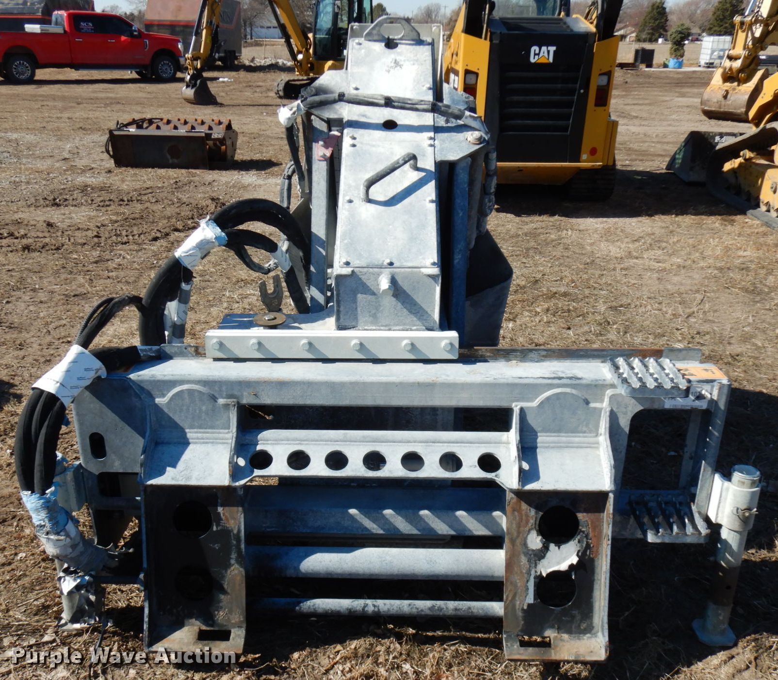 2015 Caterpillar SW345B-80 48" skid steer wheel saw in Pierce, NE ...