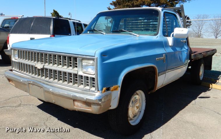 1981 Chevrolet C20 Custom Deluxe flatbed pickup truck in Stillwater, OK ...