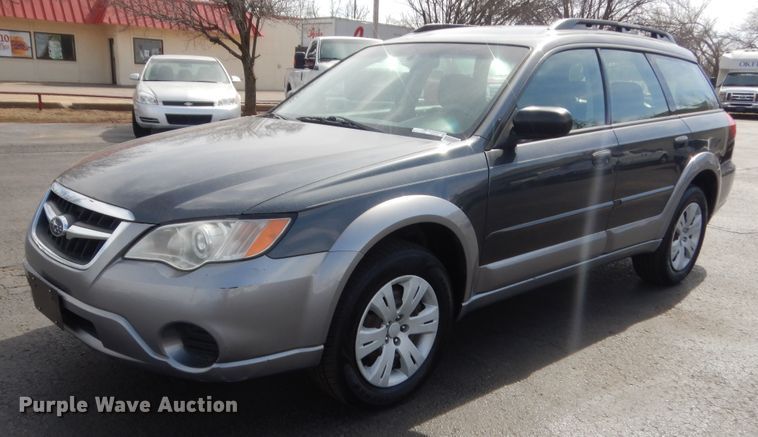 2009 Subaru Outback in Yukon, OK | Item HG9970 sold | Purple Wave