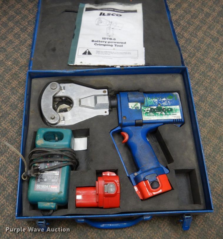 (2) Ilsco IDTB-6 cordless crimping tools in Sioux Falls, SD | Item ...