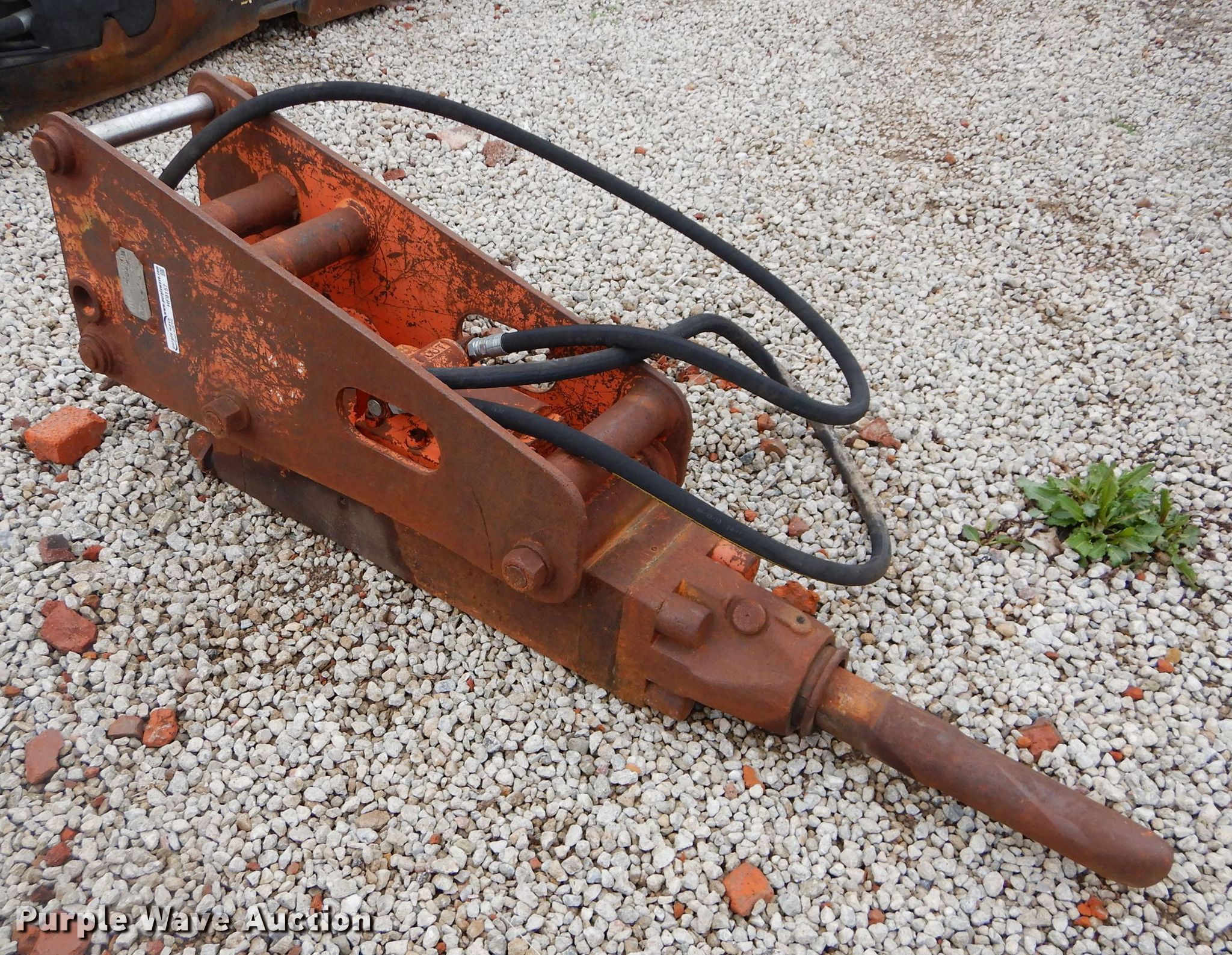 NPK H4X backhoe hydraulic hammer in Kansas City, KS | Item HF9157 sold ...
